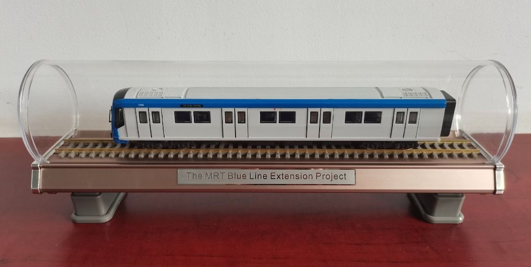 Thailand MRT Blue Line Extension Train Model (1:87), Hobbies & Toys ...