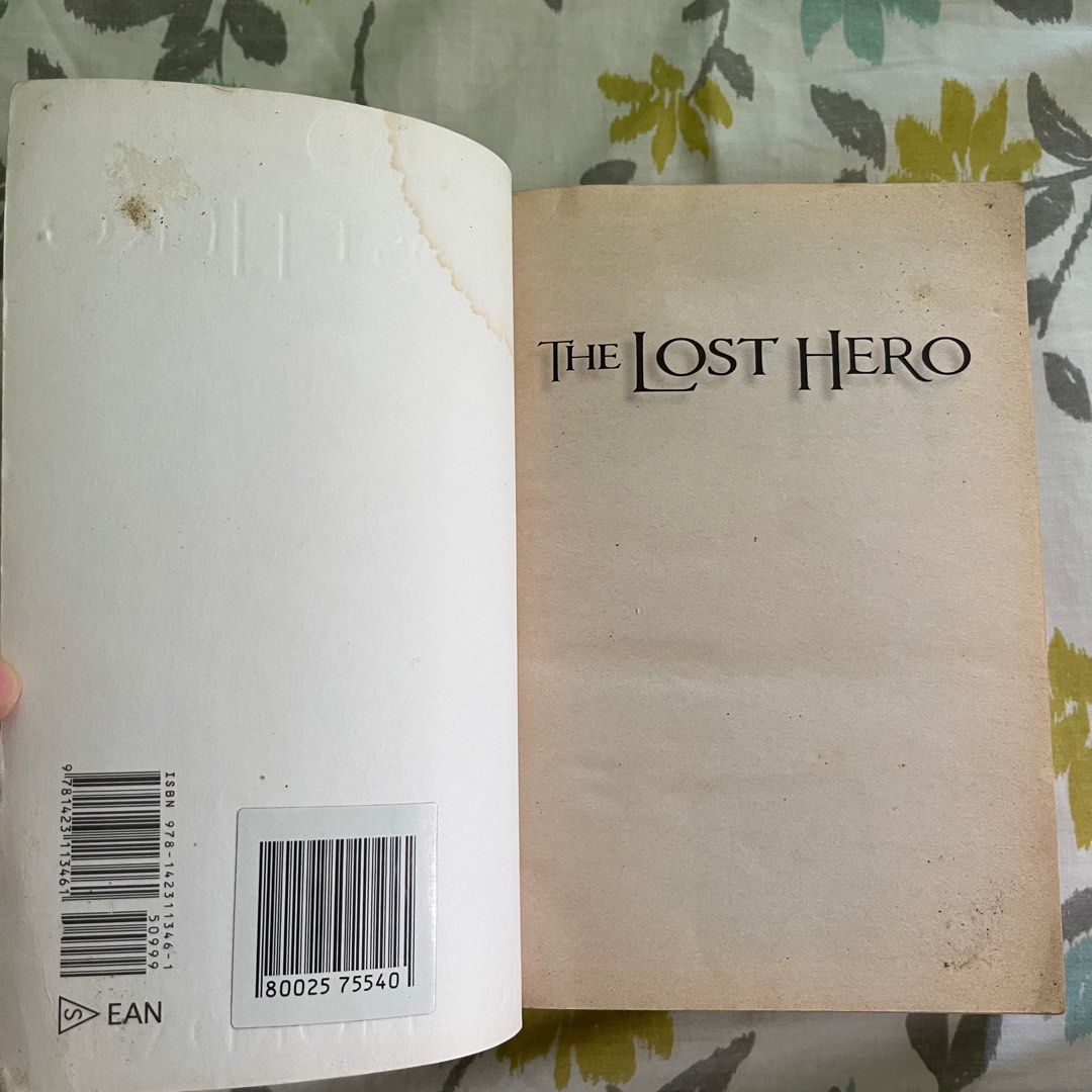 The Lost Hero by Rick Riordan, Hobbies & Toys, Books & Magazines ...