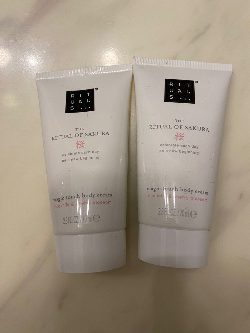 The Ritual of Sakura Magic Touch Body Cream, Beauty & Personal Care, Bath & Body, Body Care on ...