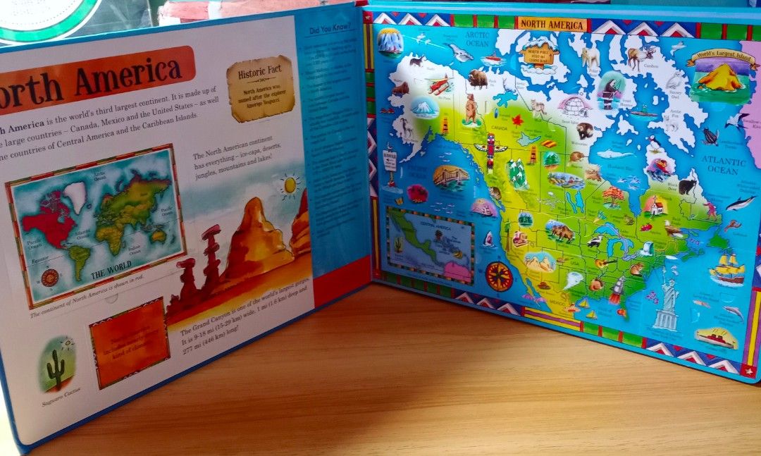 The Seven Continents of the World A Lift the Flap Boardbook, Hobbies ...