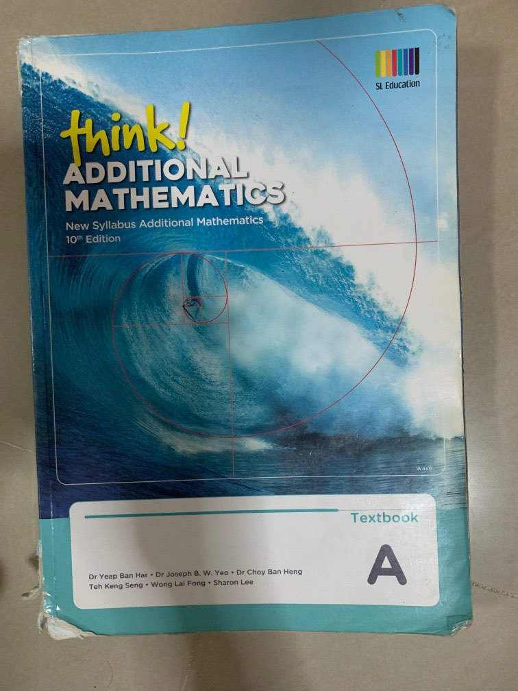 Think! Additional Mathematics Textbook and Workbook, Hobbies & Toys ...