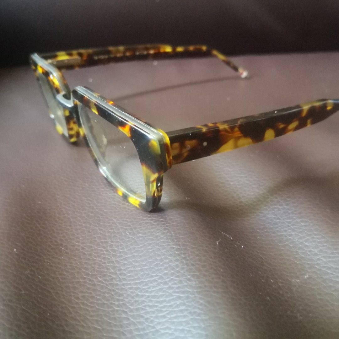 Thom Browne TB-703 Tortiise Acetate Eyewear, Men's Fashion, Watches & Accessories, Sunglasses ...