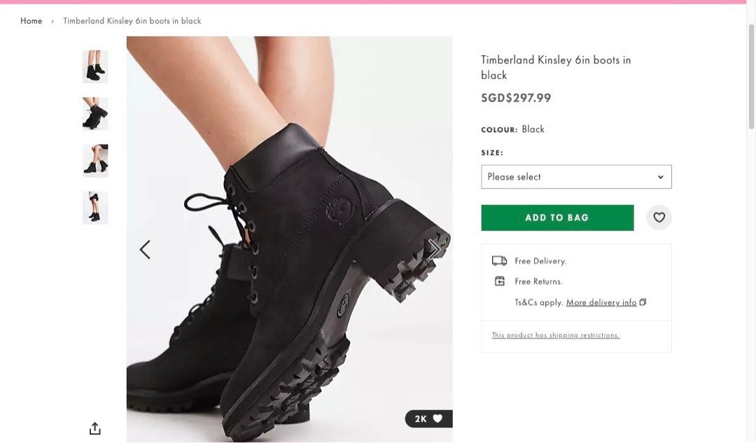 Timerland Boots, Women's Fashion, Footwear, Boots on Carousell