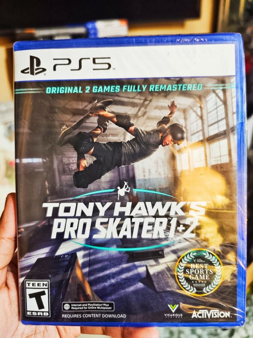 Tony Hawk Pro Skater PS5, Video Gaming, Video Games, PlayStation on ...