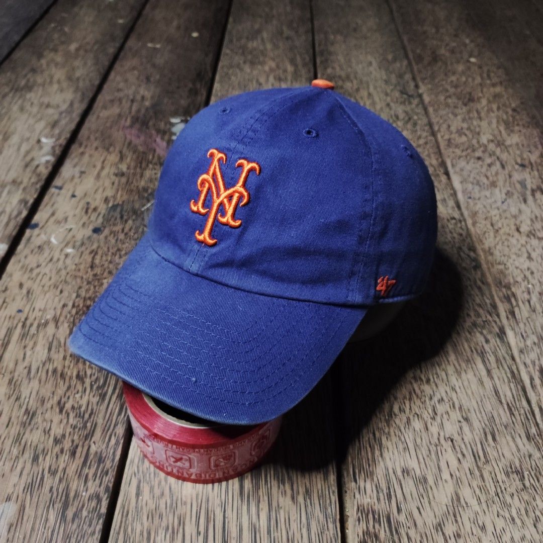 Topi Baseball 47 Brand x MLB New York Mets NY second original, Fesyen Pria, Aksesoris, Topi di ...
