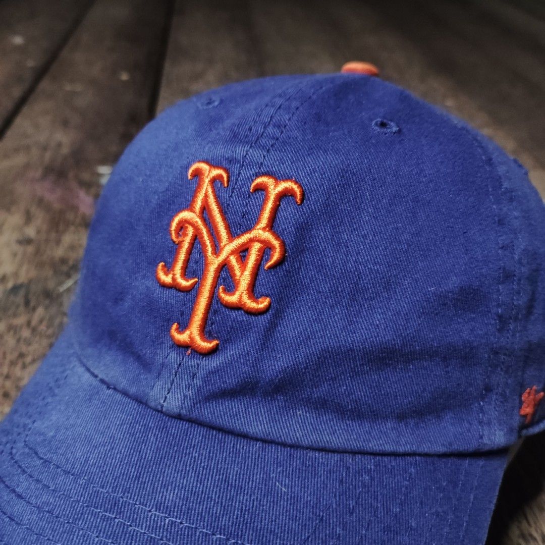Topi Baseball 47 Brand x MLB New York Mets NY second original, Fesyen Pria, Aksesoris, Topi di ...