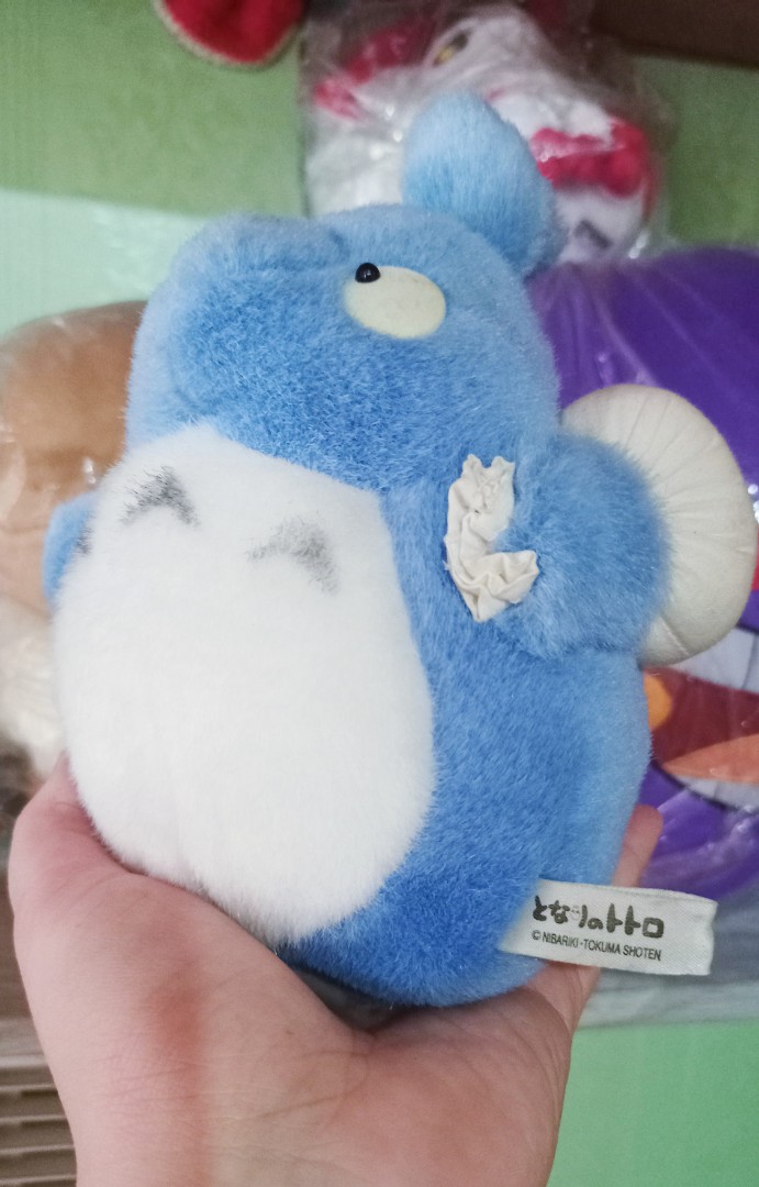 Totoro ghibli Small blue Good as new Vintage Authentic Japan, Hobbies ...