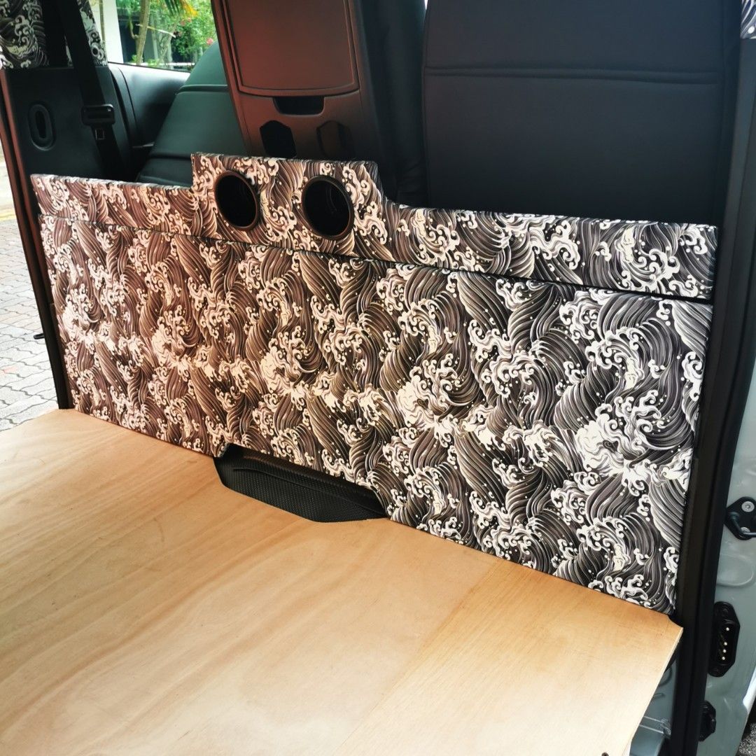 toyota hiace customise partition, Car Accessories, Accessories on Carousell