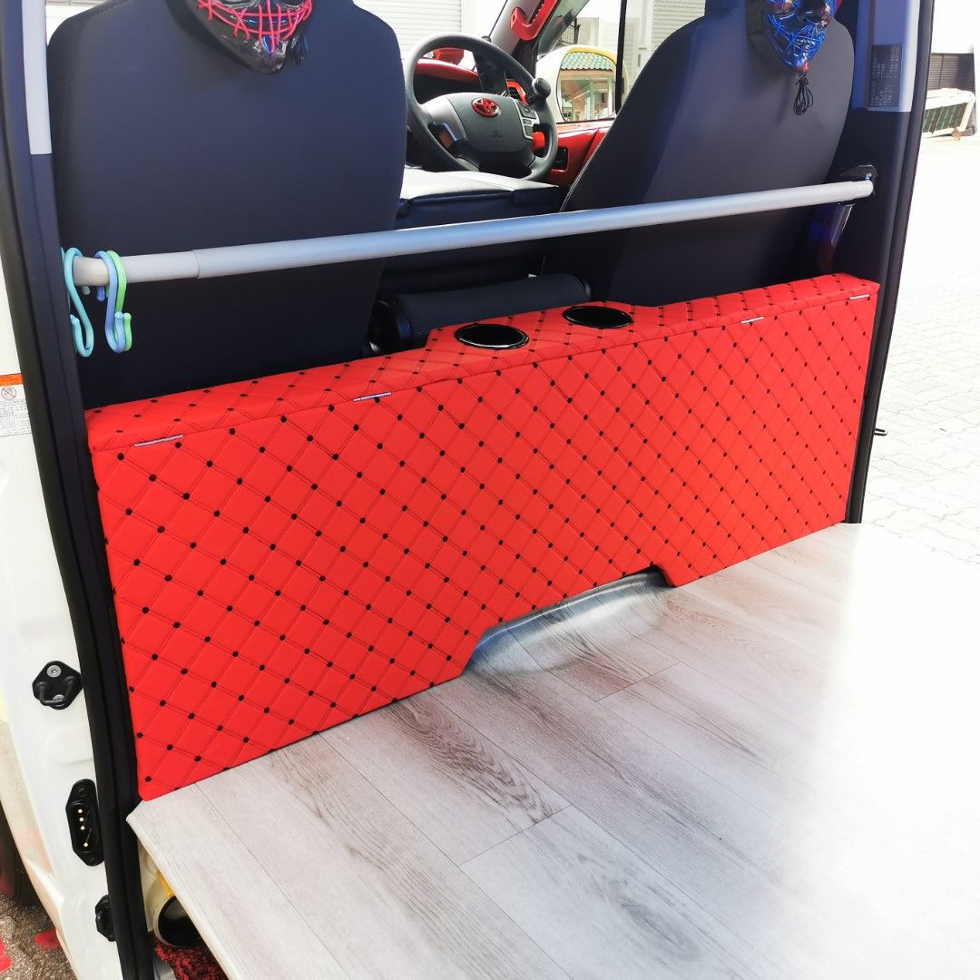 toyota hiace customise partition, Car Accessories, Accessories on Carousell