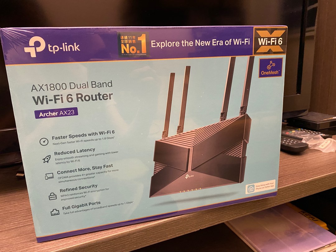 TP Link Router WIFI 6, 電腦＆科技, 電腦周邊及配件, Wifi及上網相關產品 - Carousell