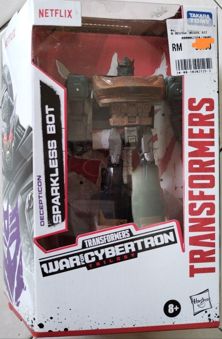 Transformers Sparkless Bot, Hobbies & Toys, Toys & Games on Carousell
