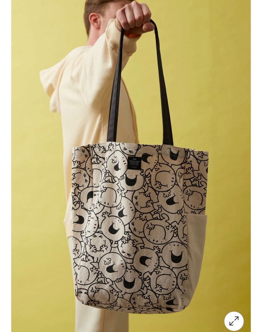 Typo Bag X Mr Men, Women's Fashion, Bags & Wallets, Tote Bags on Carousell