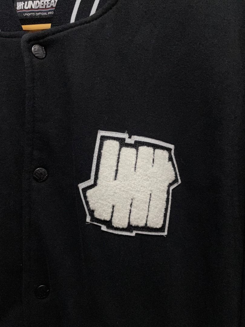 Undefeated Patch Logo Varsity Jacket, Men's Fashion, Coats, Jackets and ...