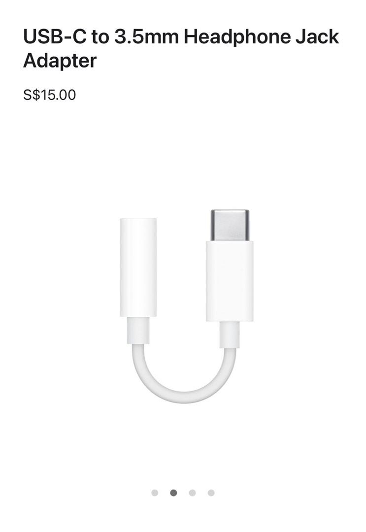 USB-C to headphone jack, Mobile Phones & Gadgets, Mobile & Gadget ...