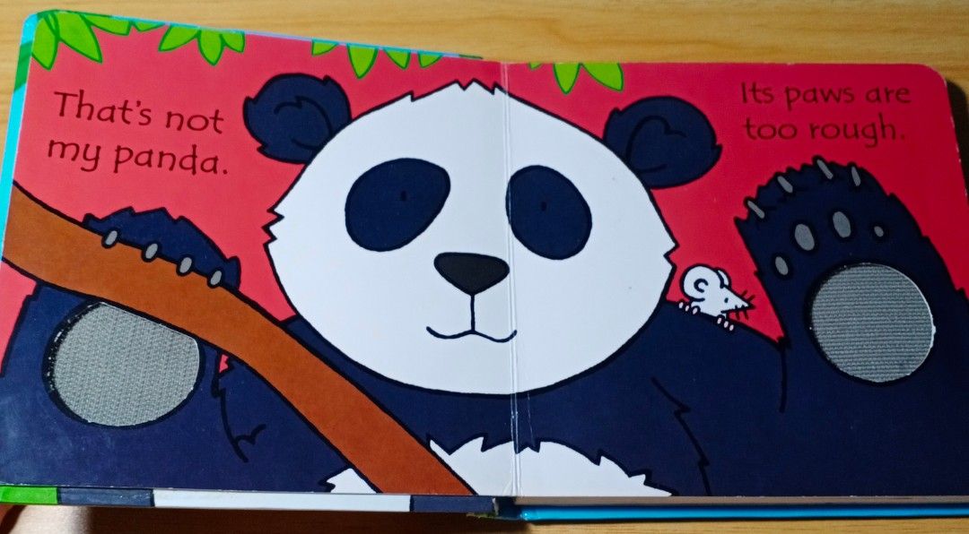 Usborne Touchy-Feely Books That's not my panda, Hobbies & Toys, Books ...