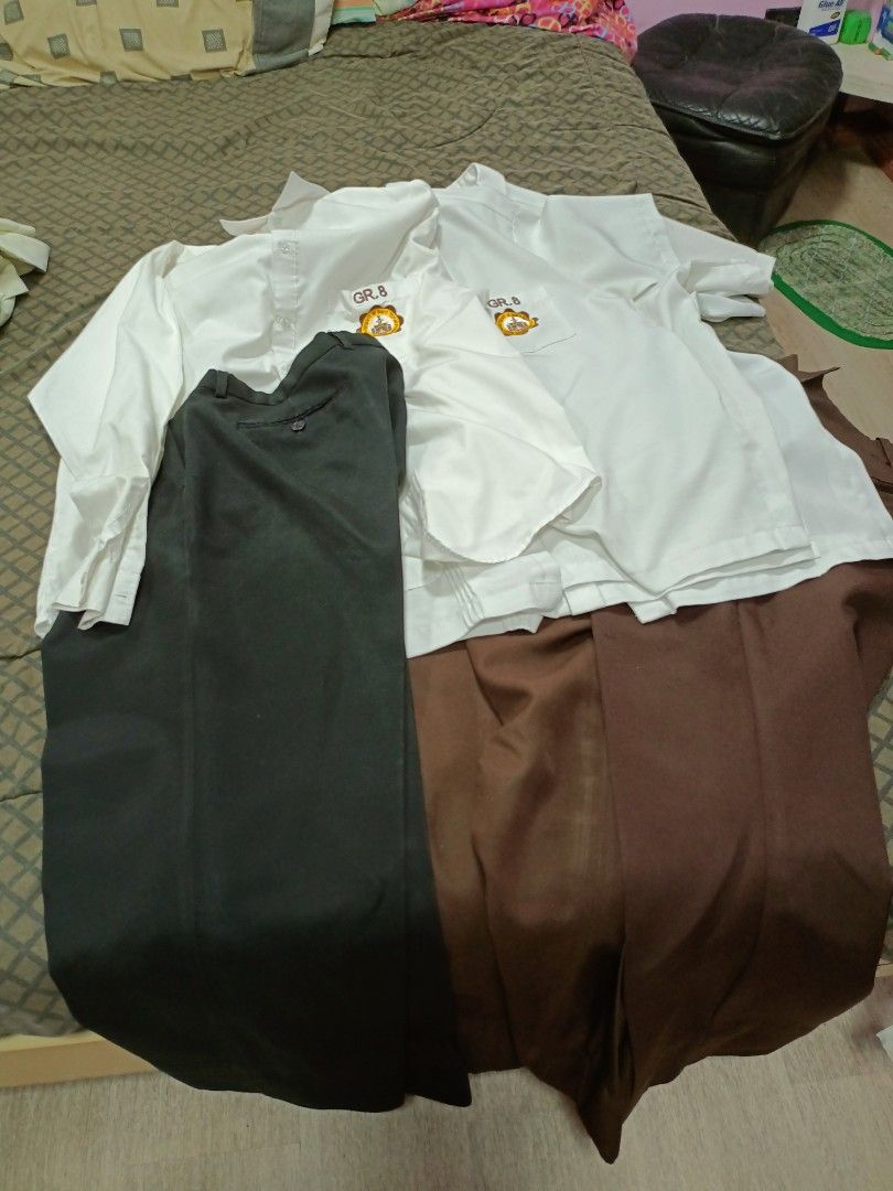 UST JHS (Grade 8) Uniform with Pants, Women's Fashion, Dresses & Sets ...