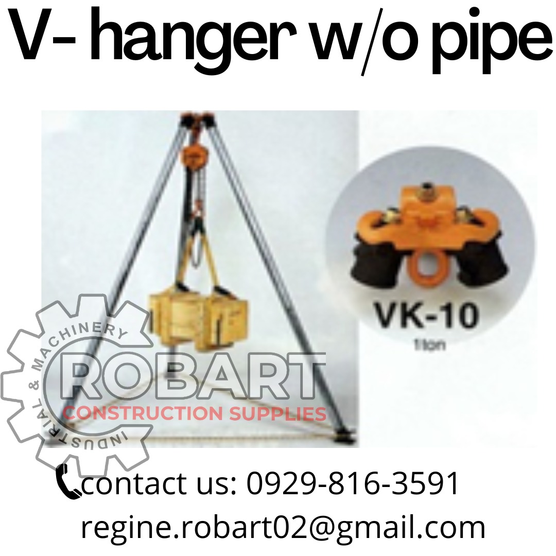 V- hanger w/o pipe, Commercial & Industrial, Construction Tools ...