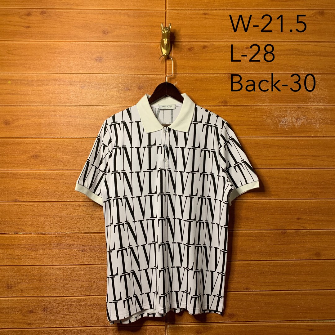Valentino VLTN Polo shirt, Men's Fashion, Tops & Sets, Tshirts & Polo ...