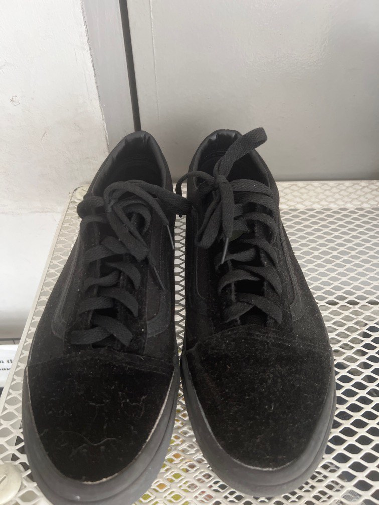 Vans Black, Men's Fashion, Footwear, Sneakers on Carousell