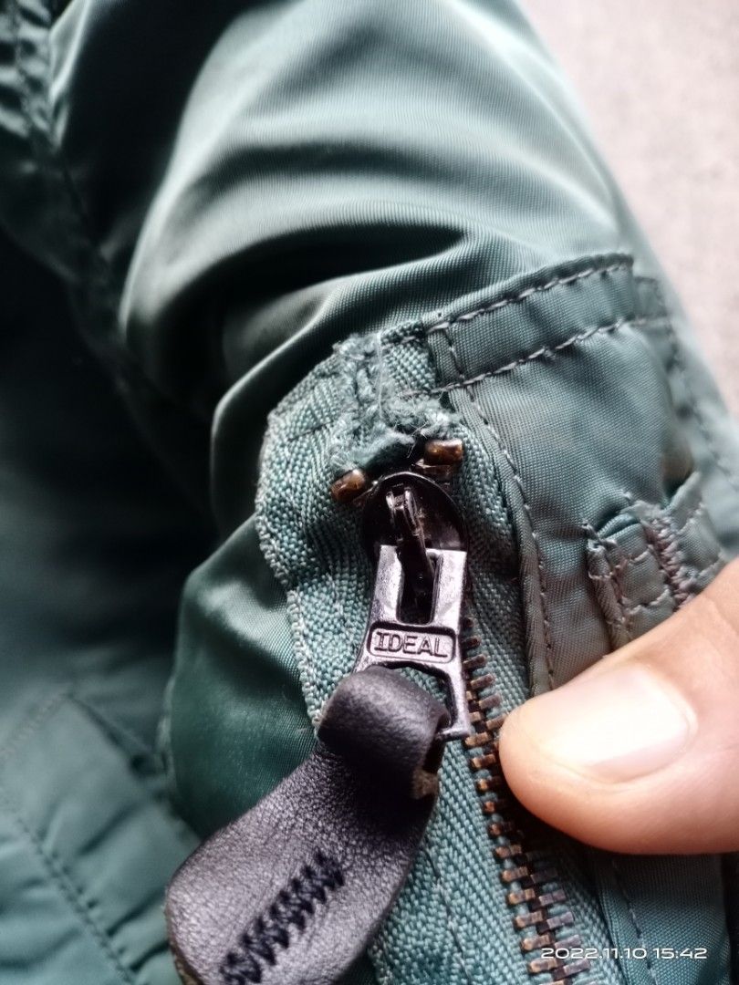 Vintage alpha industries MA-1 bomber jacket, Men's Fashion, Coats ...