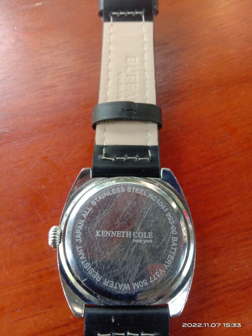 Vintage Kenneth Cole new york men's watch model KC 104199300, Men's ...