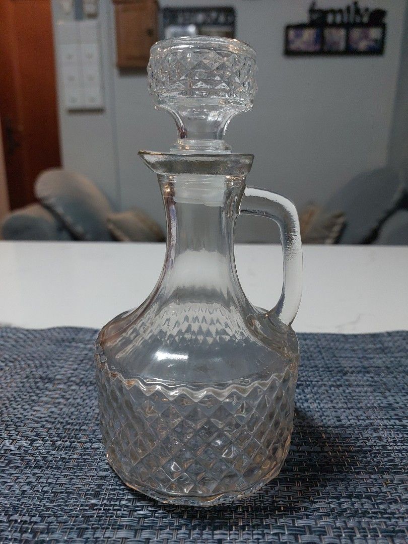 Vintage Oil & Vinegar Pitcher, Furniture & Home Living, Kitchenware ...