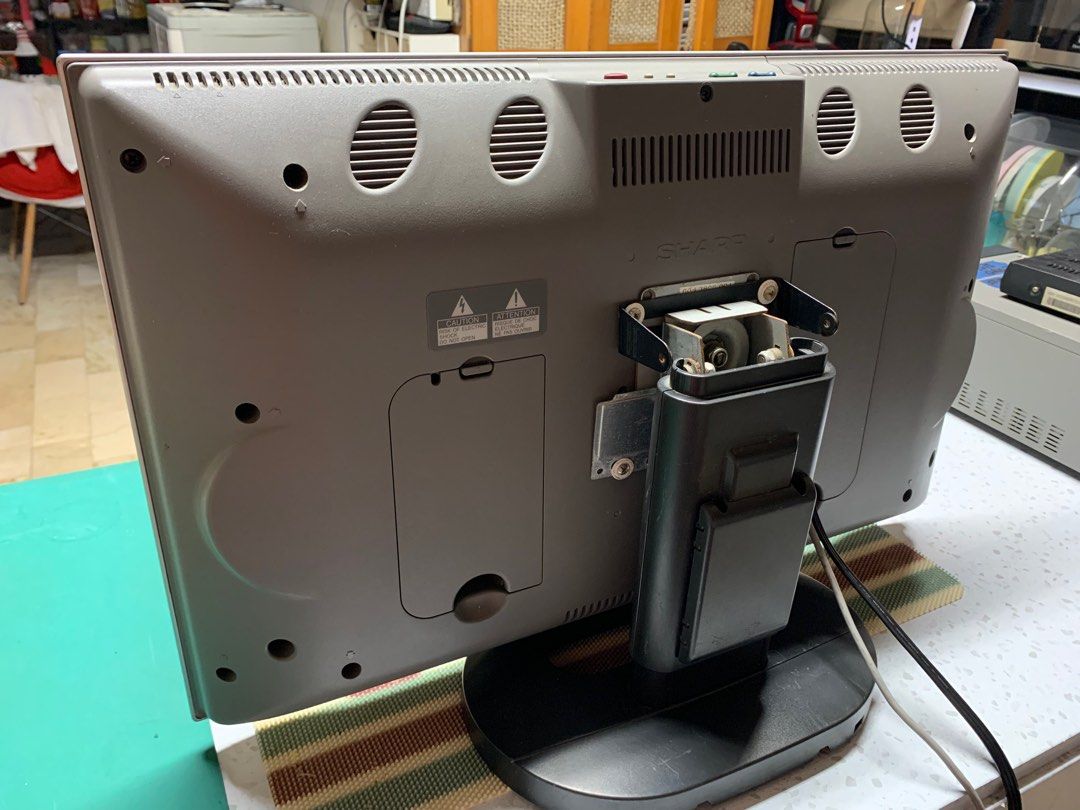 Vintage Sharp Aquos 20" LCD Color TV, TV & Home Appliances, TV ...