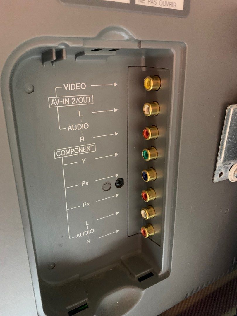 Vintage Sharp Aquos 20" LCD Color TV, TV & Home Appliances, TV ...