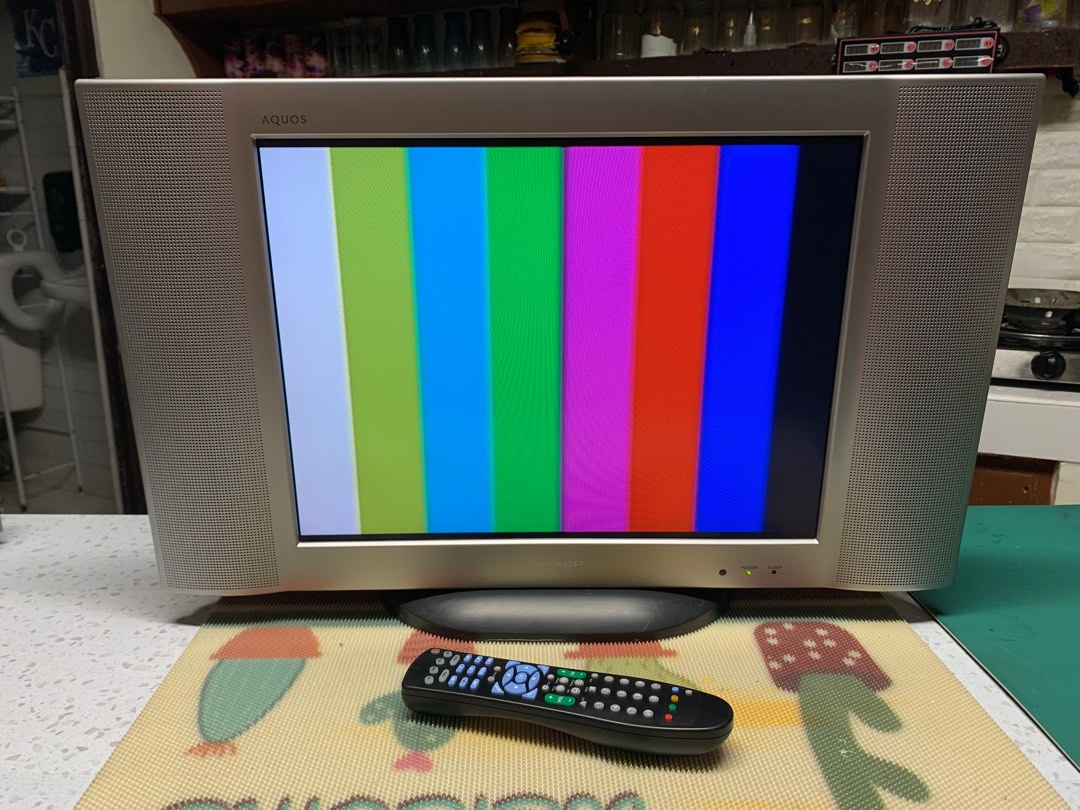 Vintage Sharp Aquos 20" LCD Color TV, TV & Home Appliances, TV & Entertainment, TV on Carousell