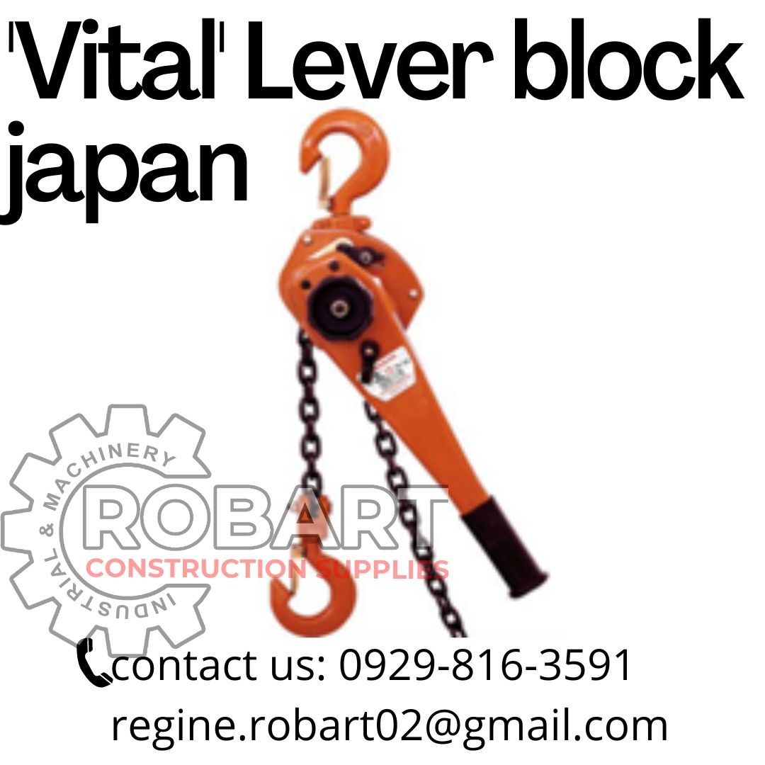 'Vital' Lever block japan, Commercial & Industrial, Construction Tools ...