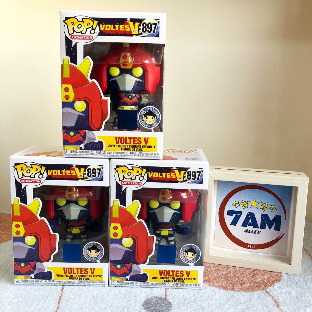 Last 1 pc. Voltes V Funko Pop Vaulted Anime Stickered LE, Hobbies ...