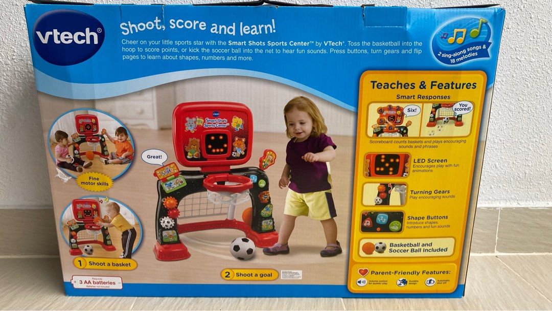 VTech Smart Shots Sports Centre, Babies & Kids, Infant Playtime on ...