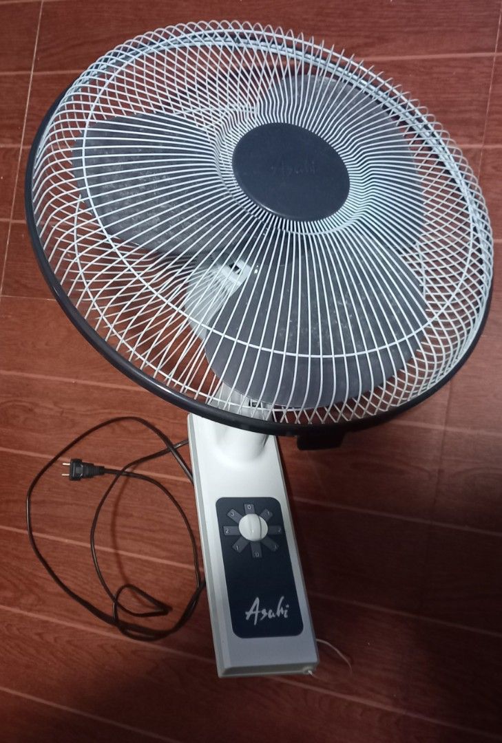 Wall fan, Asahi, Furniture & Home Living, Lighting & Fans, Fans on Carousell