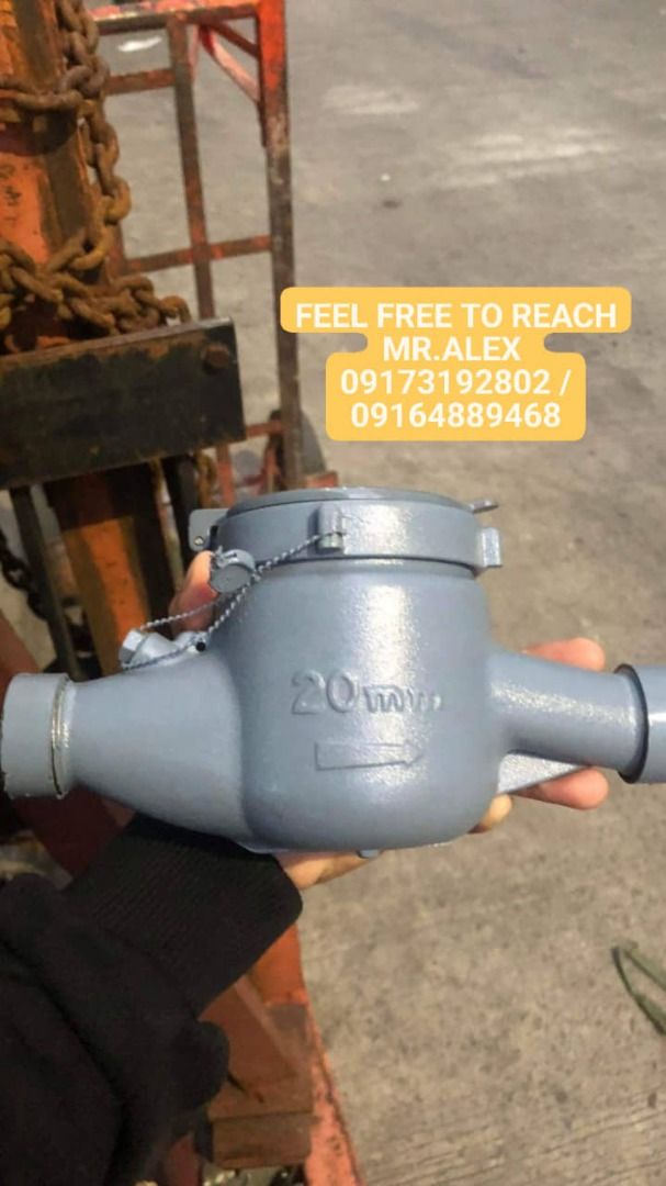 Water Meter with Maynilad Calibration Specs: 3/4”, Commercial ...