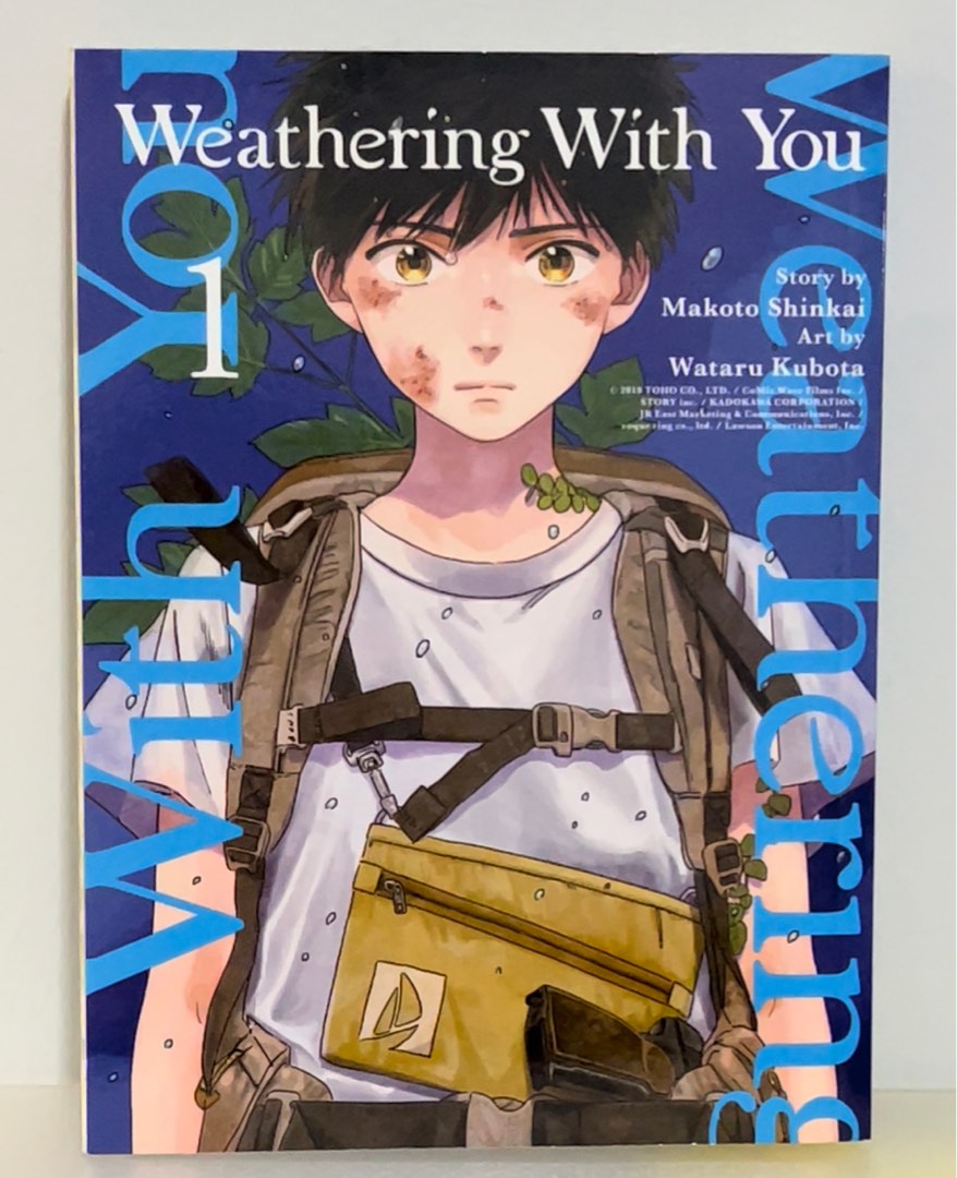weathering with you vol 1 manga, Hobbies & Toys, Books & Magazines ...