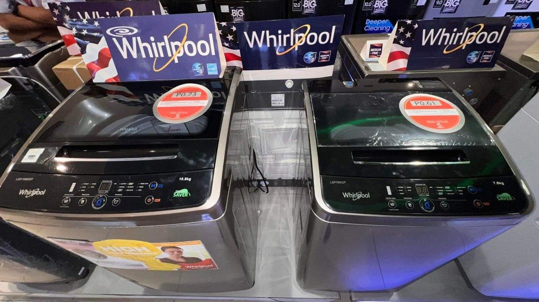 WHIRLPOOL TOPLOAD FULLY AUTOMATIC WASHING MACHINE INVERTER TYPE, TV ...