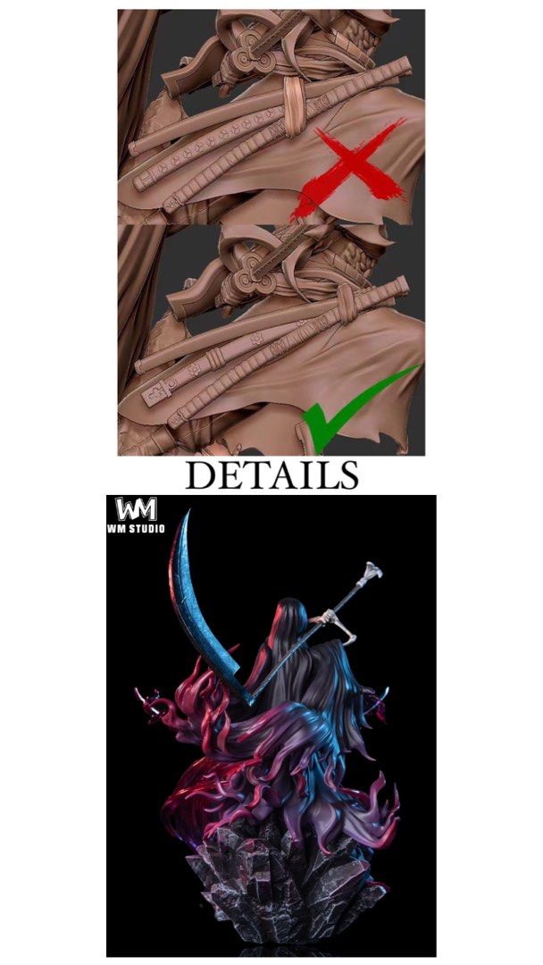 WM Studio - Ghost Island Series 02 - Roronoa Zoro, Hobbies & Toys, Toys ...