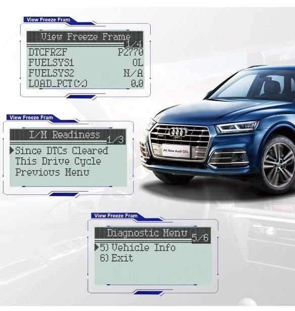 WOHOOH Universal OBD2 Scanner Engine Fault Reader, Read Clear Codes ...