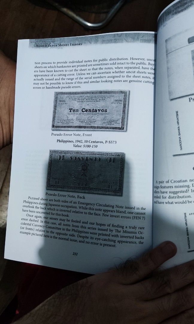 World Paper Money Errors repro Banknote error book, Hobbies & Toys ...