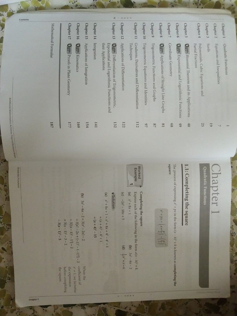 [WTS] A-MATH formula book, Hobbies & Toys, Books & Magazines, Textbooks ...