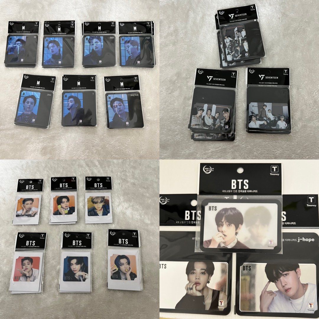 [WTS] BTS & SEVENTEEN TMONEY CARD PROOF/BUTTER/BE/LENTI, Hobbies & Toys, Memorabilia ...