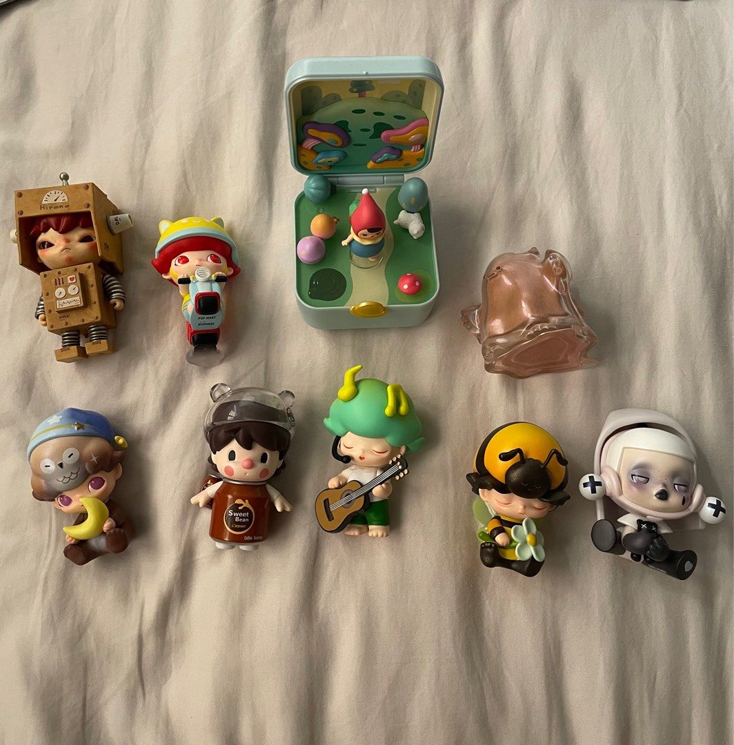 wts wtt popmart dimoo sweet bean skullpanda pucky hirono, Hobbies ...
