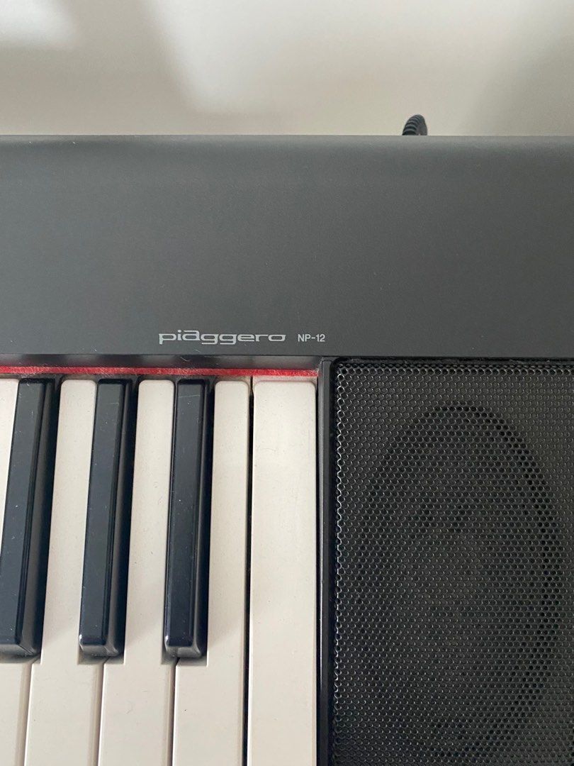 Yamaha Keyboard Piaggero NP-12, Hobbies & Toys, Music & Media, Musical ...