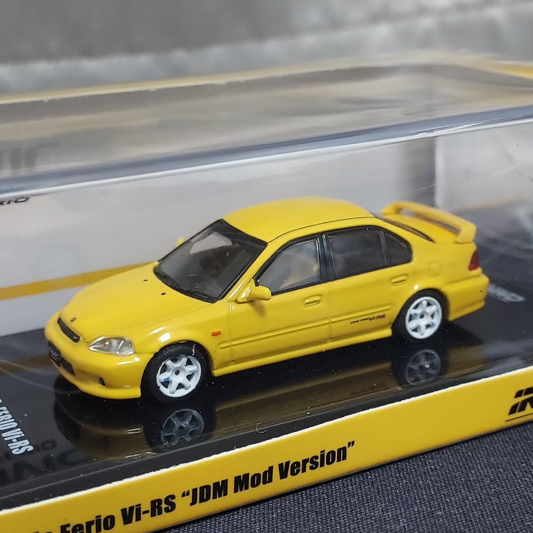 1/64 Honda Civic EK4 Ferio Vi-RS "JDM Mod Version" championship white ...