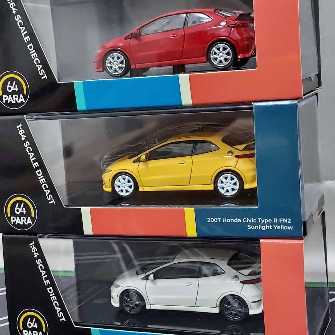 1/64 Honda Civic Type-R (FN2 Euro), Hobbies & Toys, Toys & Games on ...