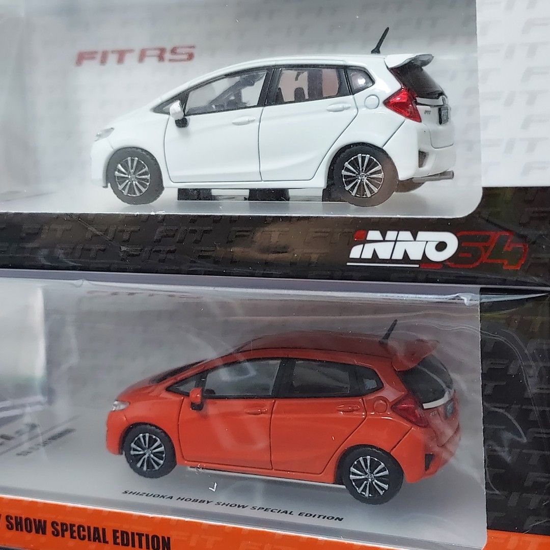 1/64 Honda Fit 3 RS sunset orange and white, Hobbies & Toys, Toys ...