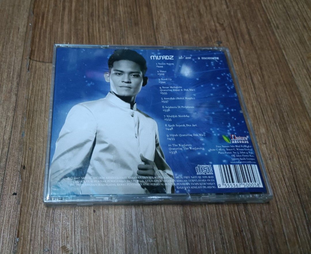 CD Mu'az@2007 FREE NATURE RECORD SDN BHD.., Hobbies & Toys, Music ...