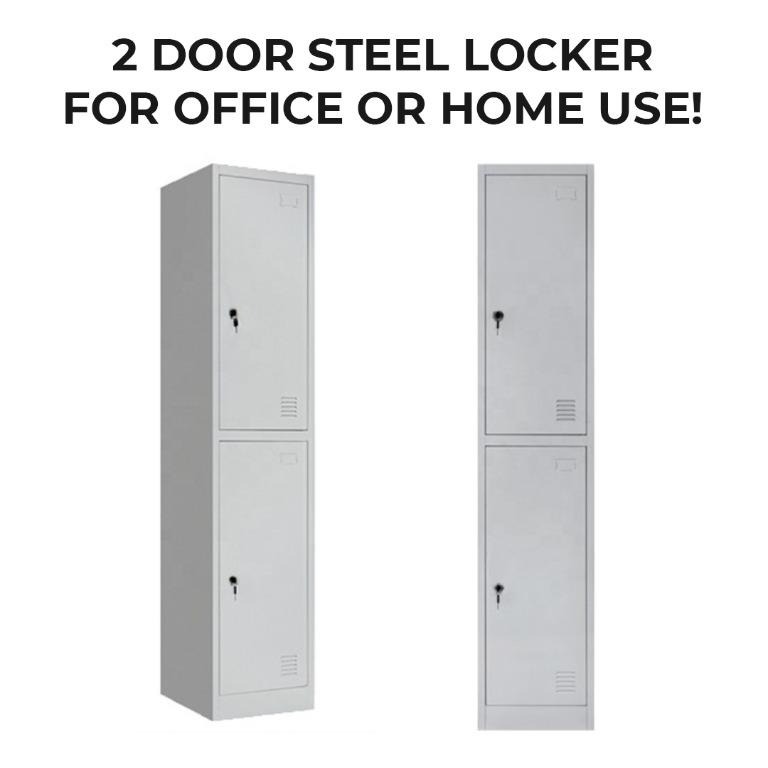 2 Door Steel Lockers, Office Lockers, Furniture & Home Living, Office ...