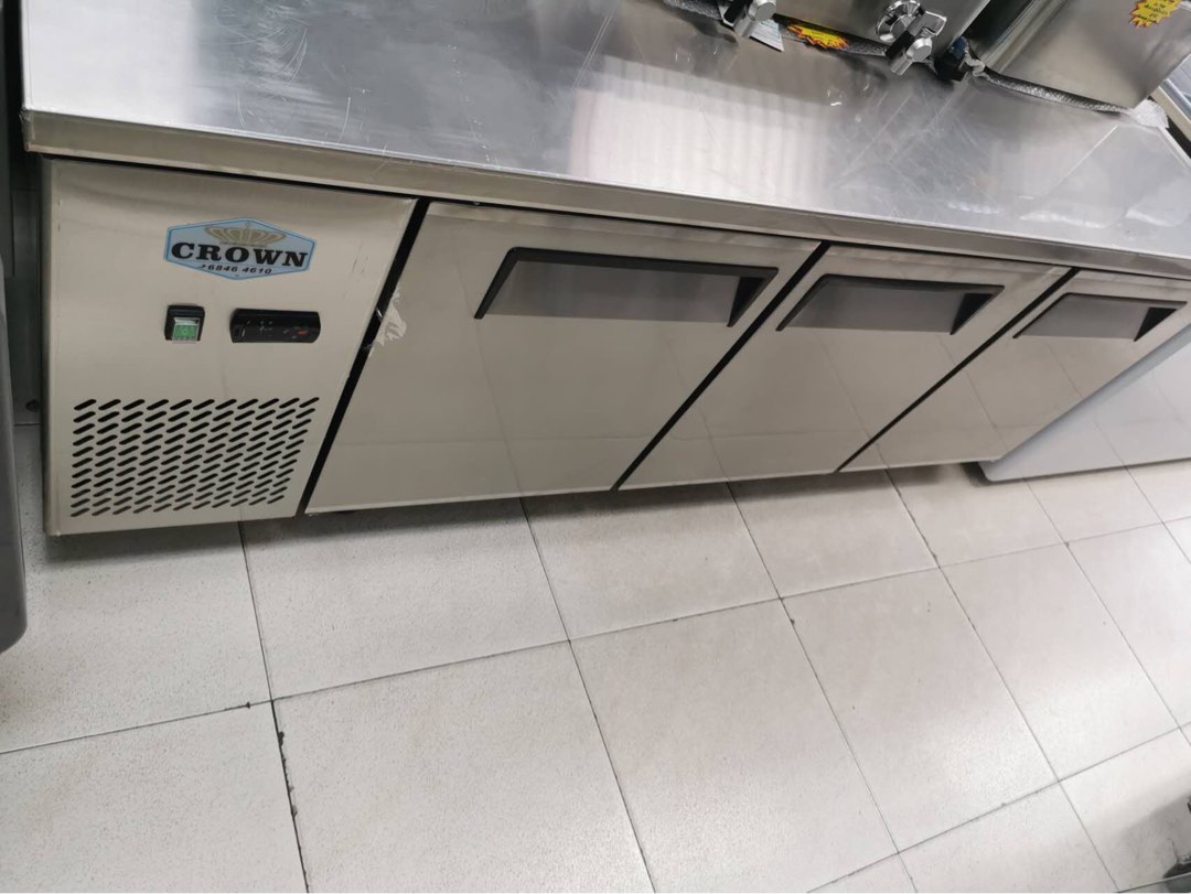 3 Door Counter Freezer (piping system), TV & Home Appliances, Kitchen ...