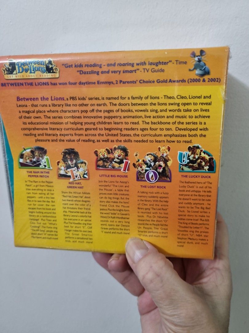 5 VCD pack Phonics Made Easy Between the Lions, Hobbies & Toys, Music ...